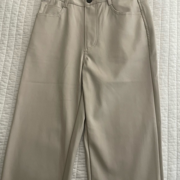 Pants & Jumpsuits | Miou Muse Faux Leather Pants | Poshmark